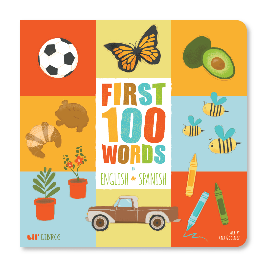 First 100 Words in English & Spanish – Lil' Libros